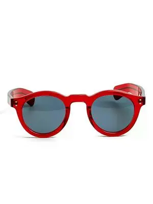 EPOS Round-frame Sunglasses - Red