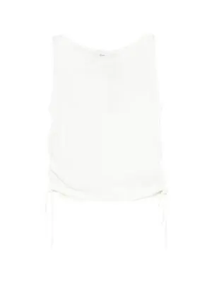 DUNST Drawstring Top - White
