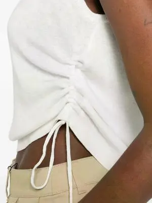 DUNST Drawstring Top - White