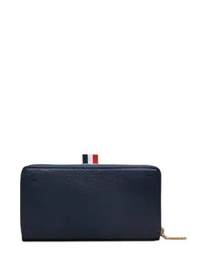 Thom Browne Grained Long Zip Wallet