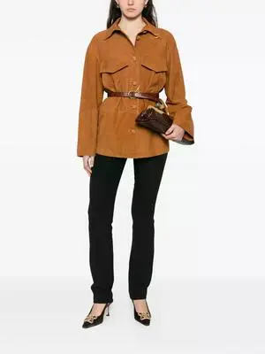 Alberta Ferretti Flap-pocket Button-up Shirt