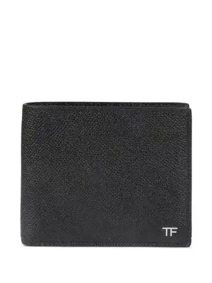 TOM FORD Logo-detail Leather Wallet - Black