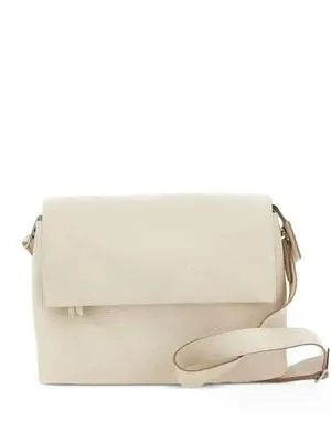 GIANNI CHIARINI Leather Shoulder Bag - Neutrals