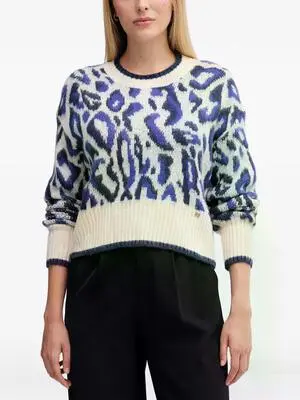 GAUDI Jacquard Pullover Sweater