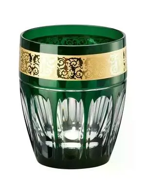 Versace X Rosenthal Gala Prestige Cobalt Ornamental Band Tumbler - Green