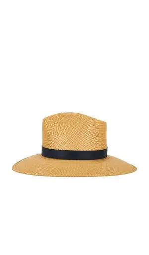 Janessa Leoné Leah Fedora Hat In Straw