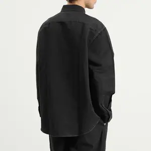 Studio Nicholson Louro Cotton Linen Utility Shirt