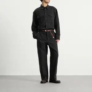 Studio Nicholson Louro Cotton Linen Utility Shirt