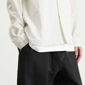 Studio Nicholson Cotton Linen Drawstring Trouser