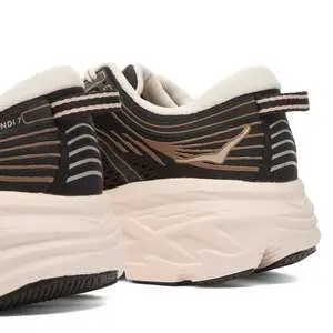Hoka One One Bondi 7 Sneaker - Black/rose Cream