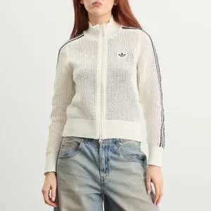 Adidas Crochet Knit Track Top
