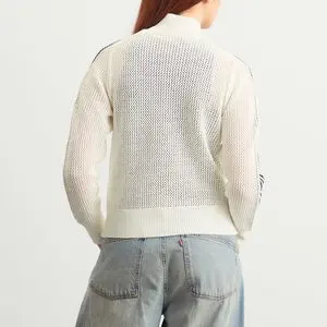 Adidas Crochet Knit Track Top