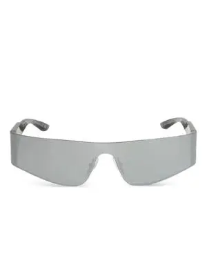 Balenciaga Bb0041s Rectangle Sunglasses - Grey