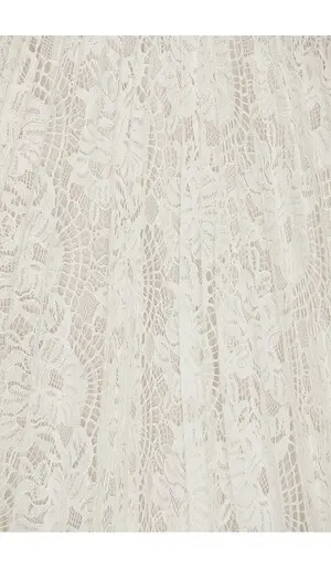 Simkhai Ellis Knit Lace Mini Dress