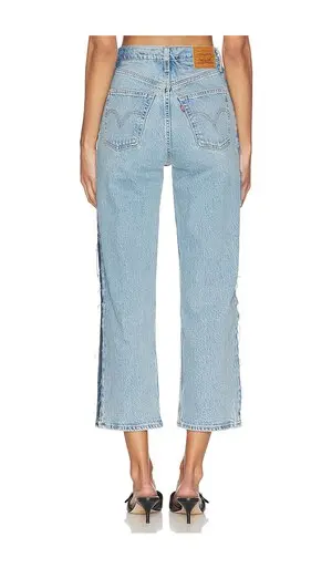 LEVI'S Ribcage Ankle Decon Straight Denim - Blue