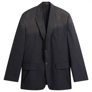 Balenciaga Shadow Prince Of Wales Check Blazer