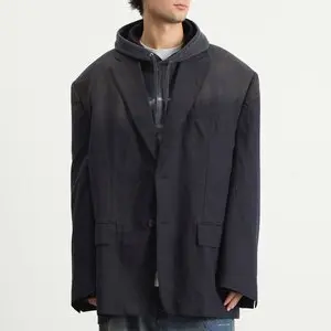 Balenciaga Shadow Prince Of Wales Check Blazer