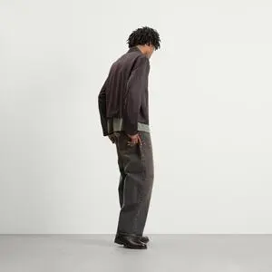 Our Legacy Weave Mini Jacket - Crushed Grape