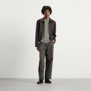 Our Legacy Weave Mini Jacket - Crushed Grape