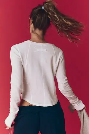 Free People Outbound Long Sleeve Top