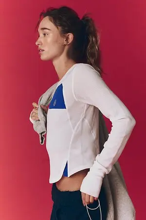 Free People Outbound Long Sleeve Top