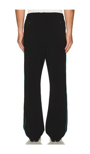 Needles Piping Cowboy Pant Poly Double Cloth - Black