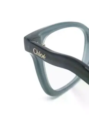 Chloé Logo Lettering Cat-eye Glasses