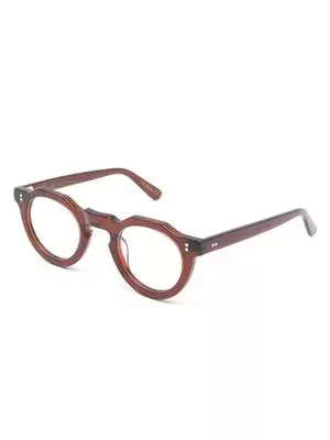 LESCA Pica Round-frame Glasses