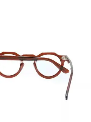 LESCA Pica Round-frame Glasses