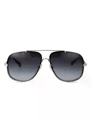 Chloé Pilot Sunglasses - Silver