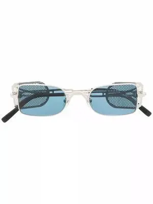 Matsuda Side Shields Rectangle Sunglasses