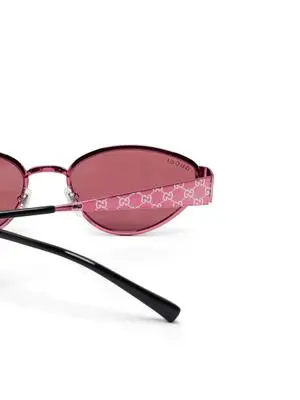 Gucci Oval-frame Sunglasses