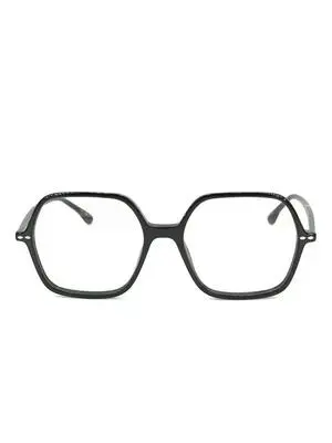 Isabel Marant Square Frame Eyeglasses - Black