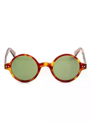 EPOS Palladio Tortoiseshell Round Sunglasses - Green