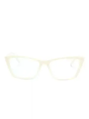Saint Laurent Mica Cat-eye Glasses - Grey