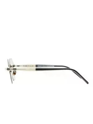KUBORAUM P74 Geometric Sunglasses - Silver