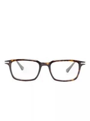 CARTIER Rectangle-frame Glasses - Brown