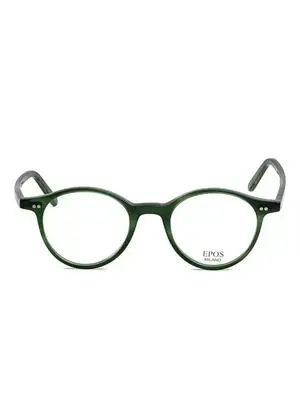 EPOS Round Frame Glasses - Green