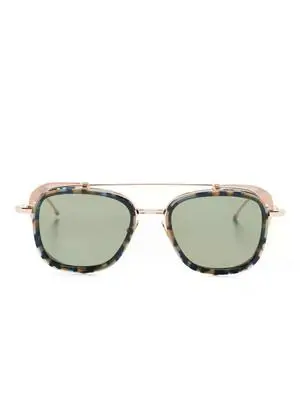 Thom Browne Tortoiseshell Sunglasses - Pink