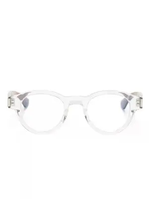 Saint Laurent Round-frame Eyeglasses - White