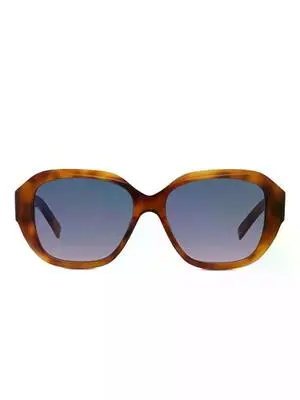 Givenchy Geometric-frame Sunglasses - Brown