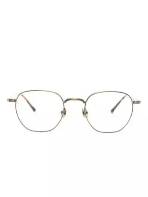 Matsuda M3161 Eyeglasses Round Frame - Gold