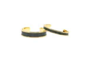 NORTON AND HODGES Roubaix Collection Remy Stackable Alligator Bracelet - Gold