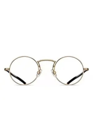 Matsuda Round-frame Glasses - Gold