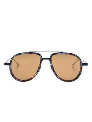Thom Browne Pilot-frame Sunglasses - Blue