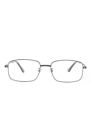 CARTIER Rectangle-frame Eyeglasses - Black