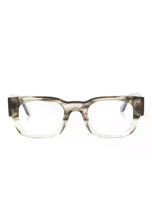 Thierry Lasry Loyalty Square-frame Glasses - Brown