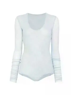 Alberta Ferretti V Neck Tops
