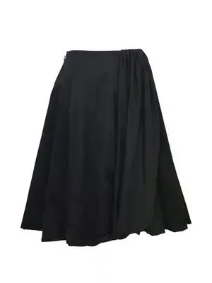 Rokh Draped Midi Skirt