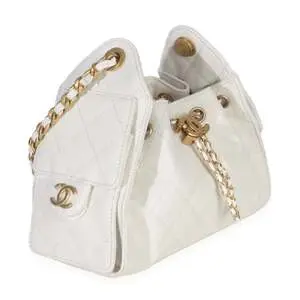 Chanel Quilted Caviar 25 Hobo